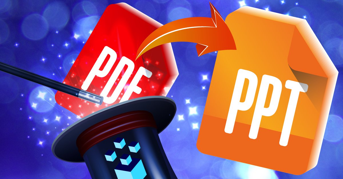 How To Convert PDF Into MS PowerPoint